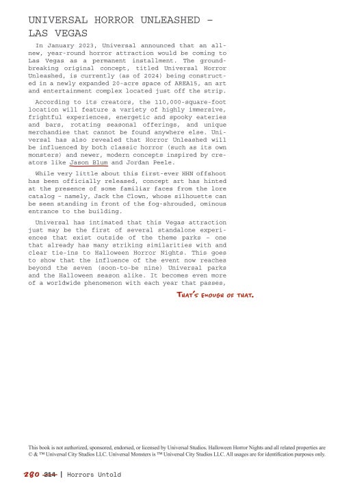 Unleashing the Horror of Universal Horror Unleashed - Horrors Untold